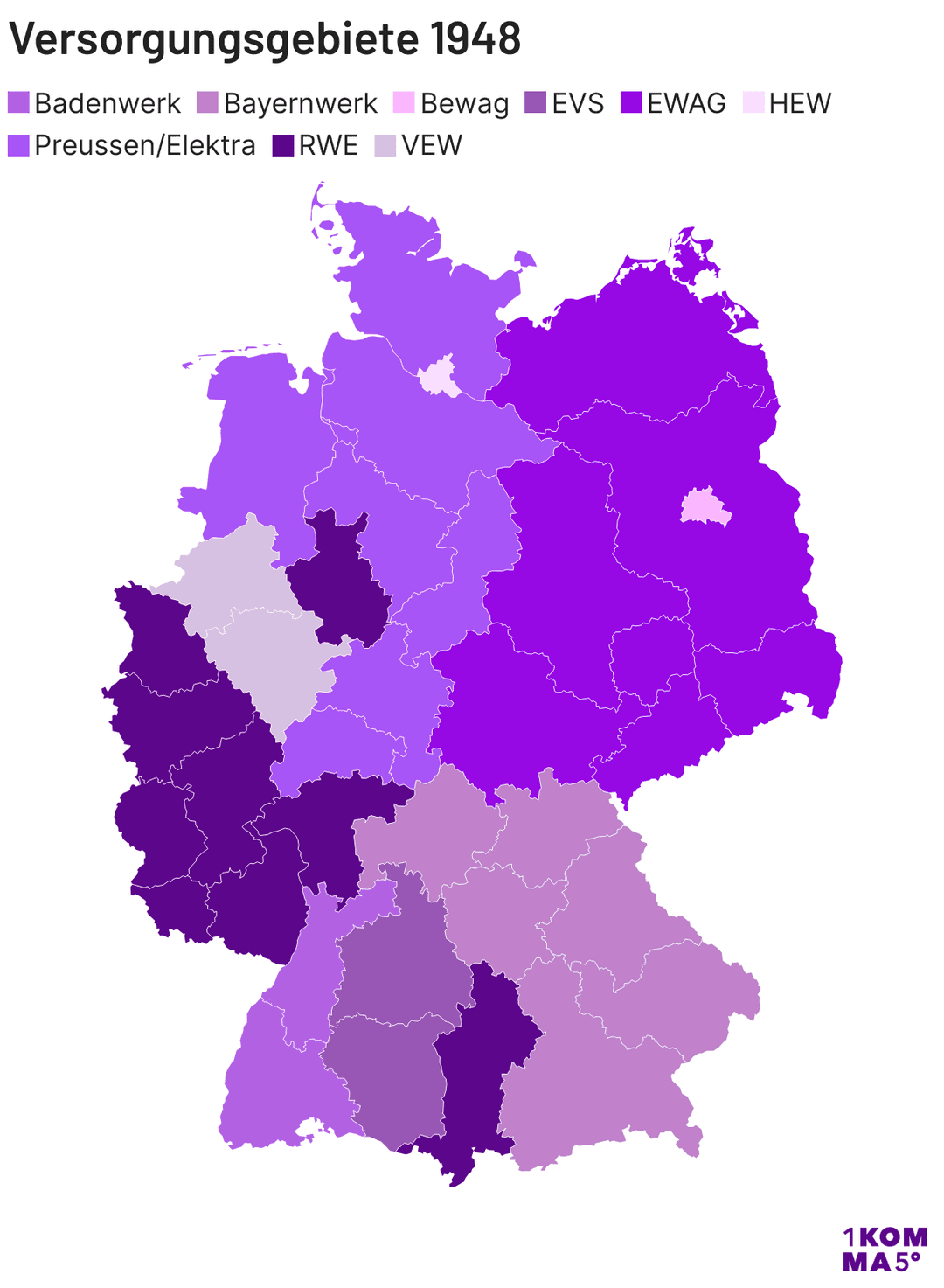 Die Regelzonen für Strom in Deutschland verstehen